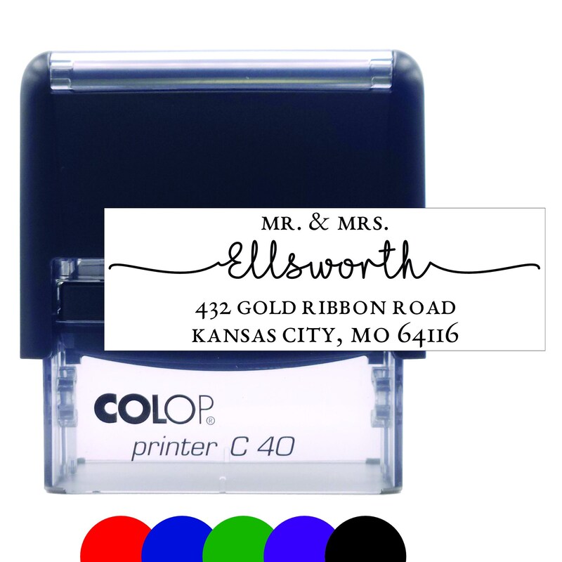 Mr and Mrs Stamp - Etsy