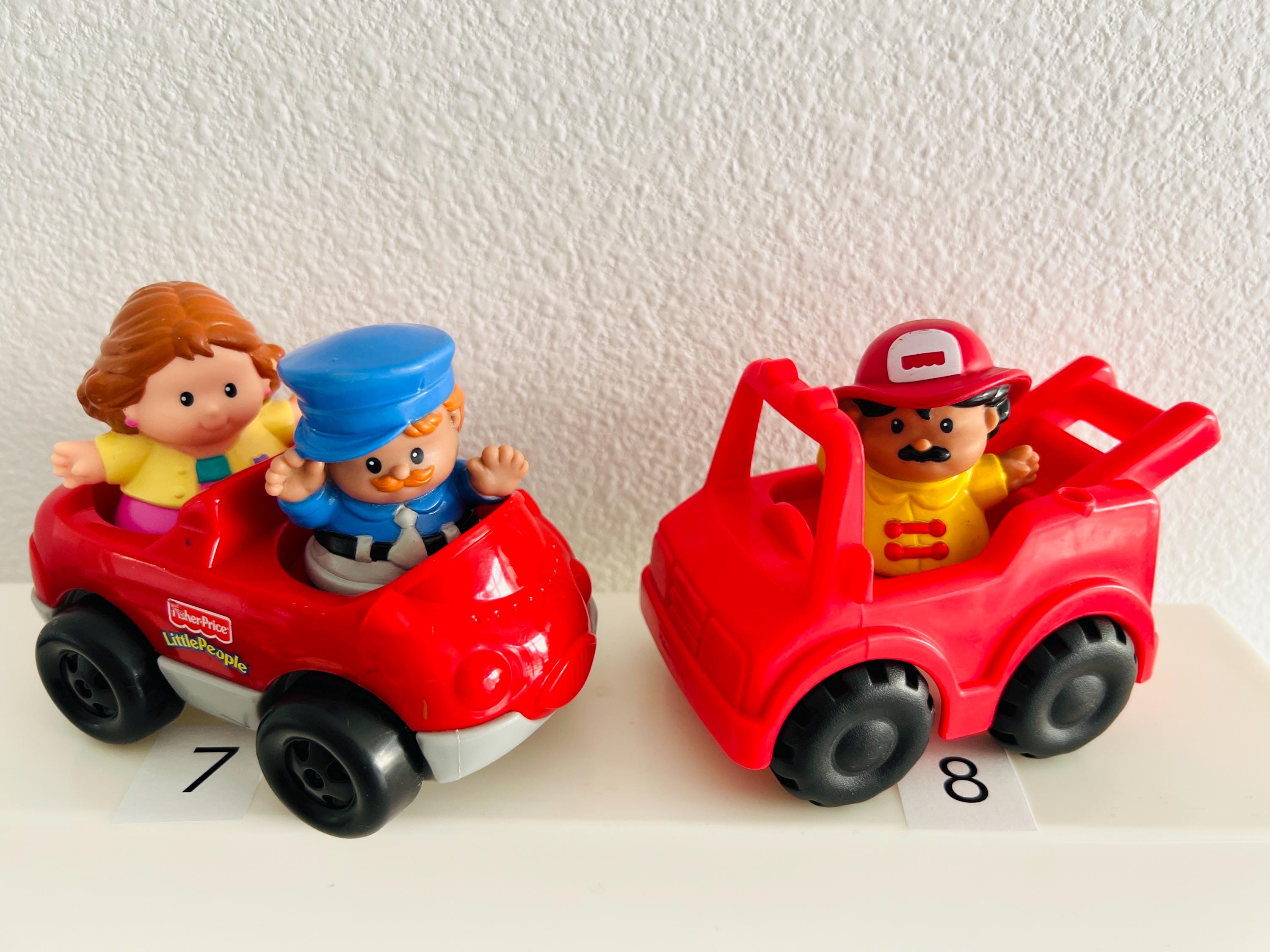 Fisher Price Little People Vehicles - YOU CHOOSE - Tow Truck, Zookeeper ...