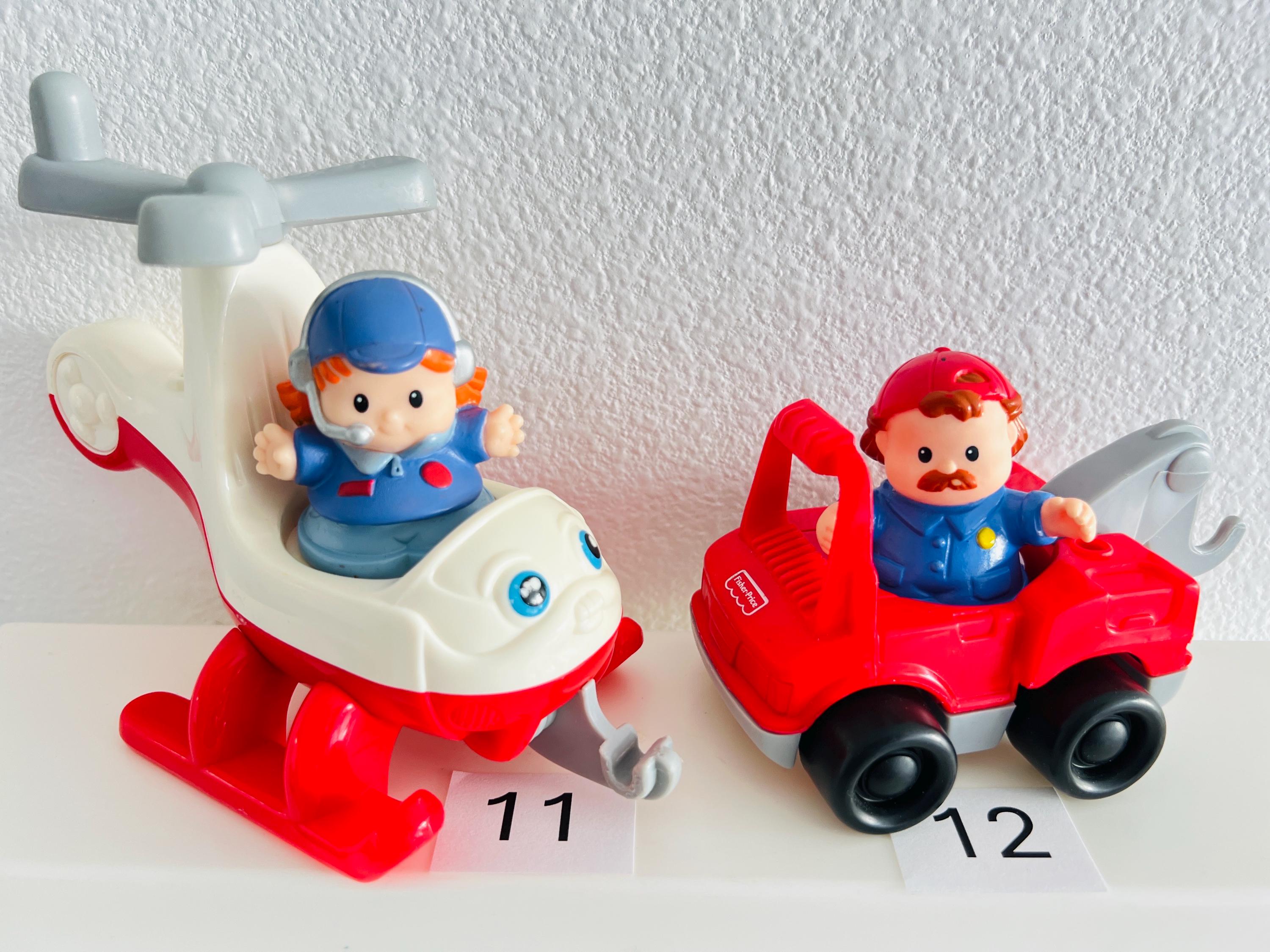 Fisher Price Little People Vehicles - YOU CHOOSE - Tow Truck, Zookeeper ...