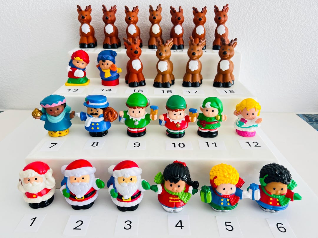 Fisher Price Little People Winter Christmas Nativity Figures - YOU ...