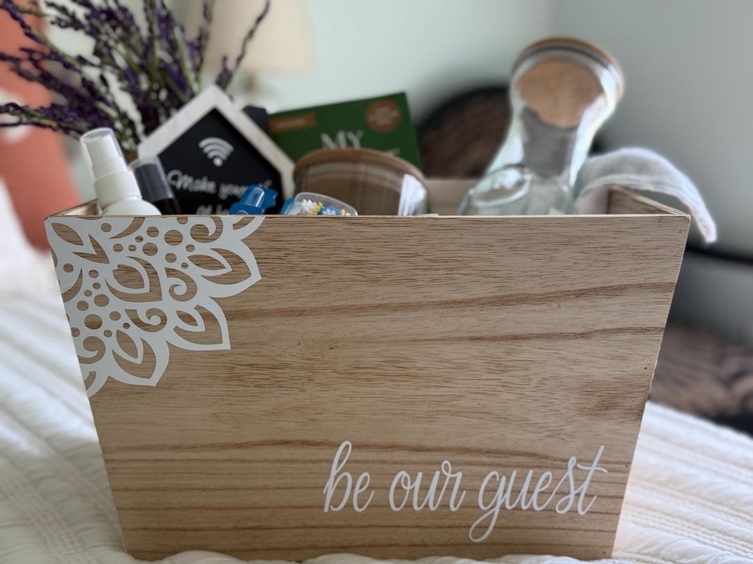 Personalized Guest Room Gift • Guest Room Essentials • Custom Wifi Sign ...