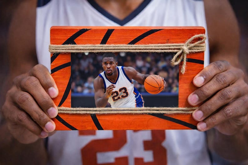 Personalized Basketball Photo Frame, Boys and Girls Basketball Team ...