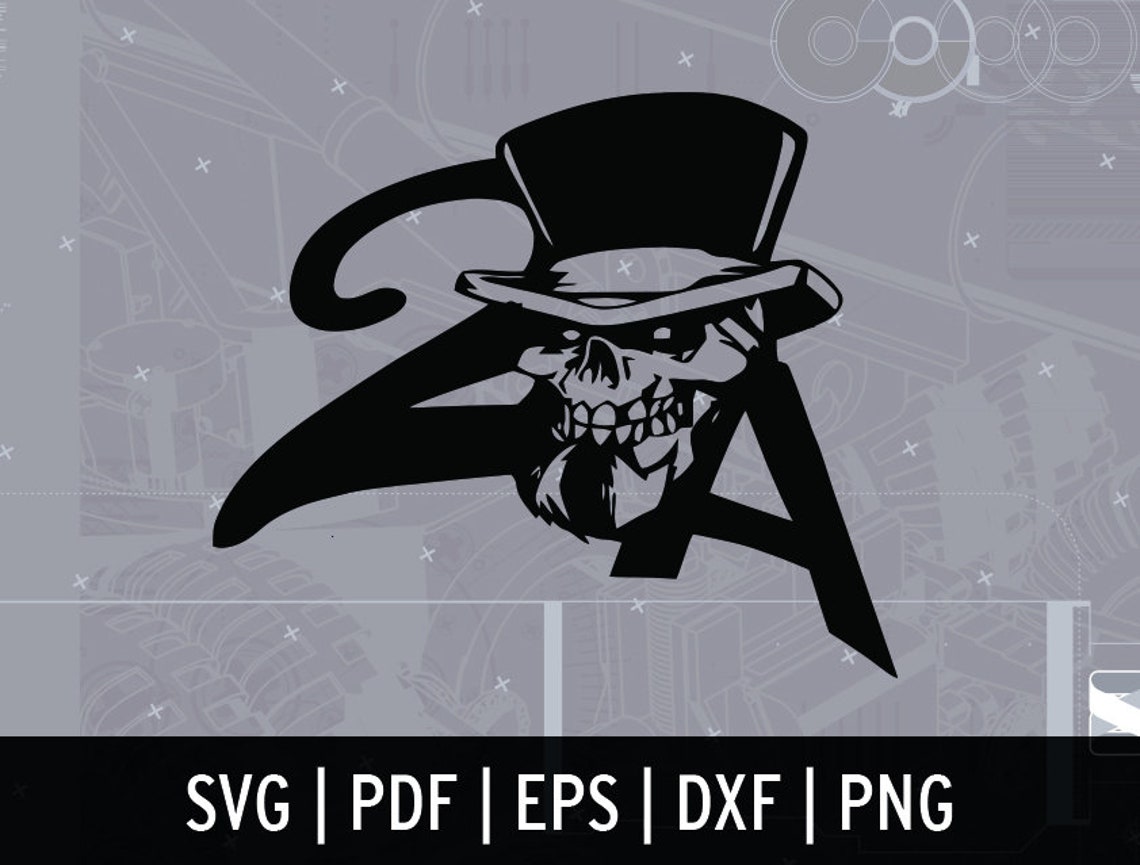 2nd Amendment Skull | 2A | SVG for Cutting Machines, Instant Download ...