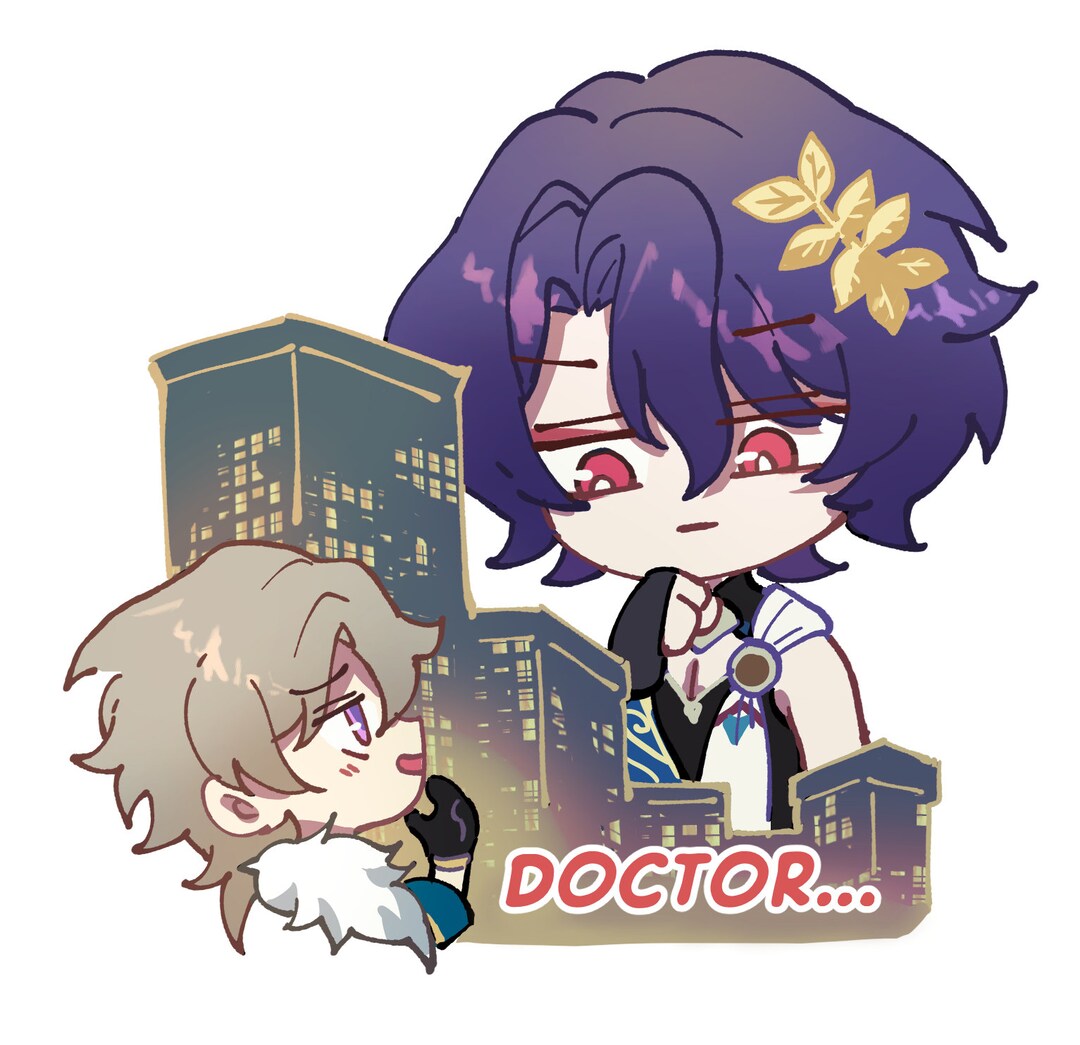 Honkai Star Rail "doctor..." Charm - Etsy