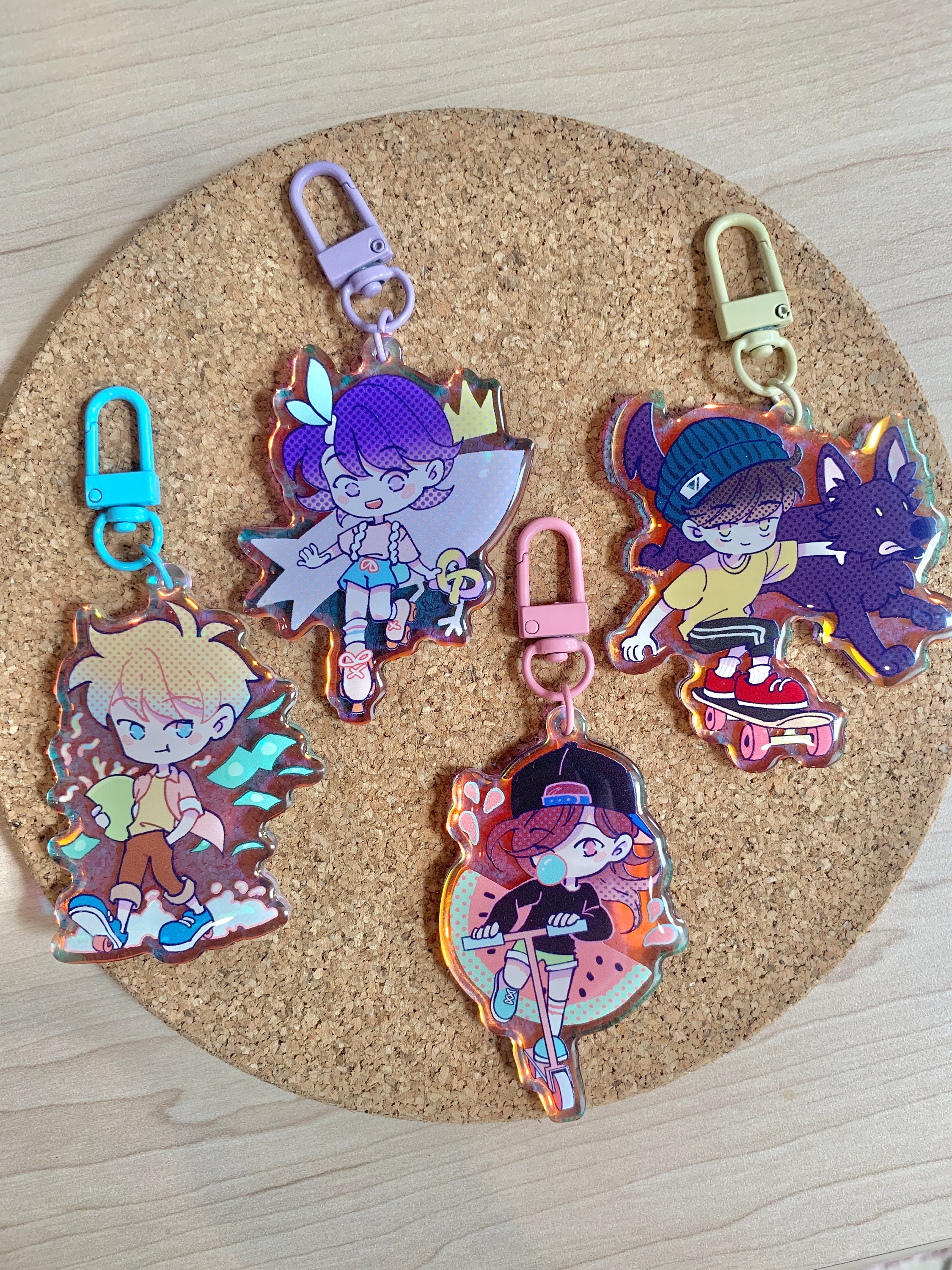 Fictional Skin WEBTOON 2.5" Acrylic Charms - Etsy