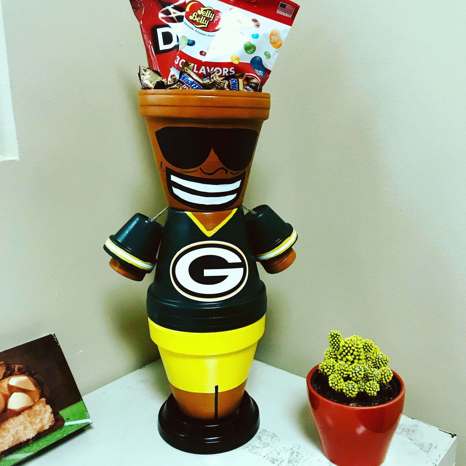 Football Pot People - Etsy