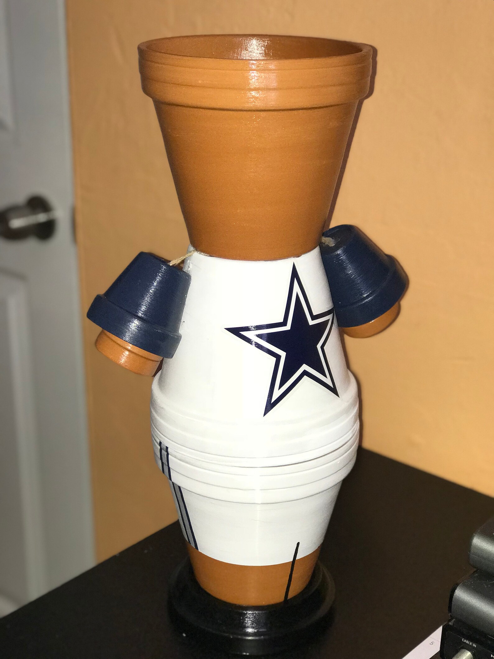 Football Pot People - Etsy