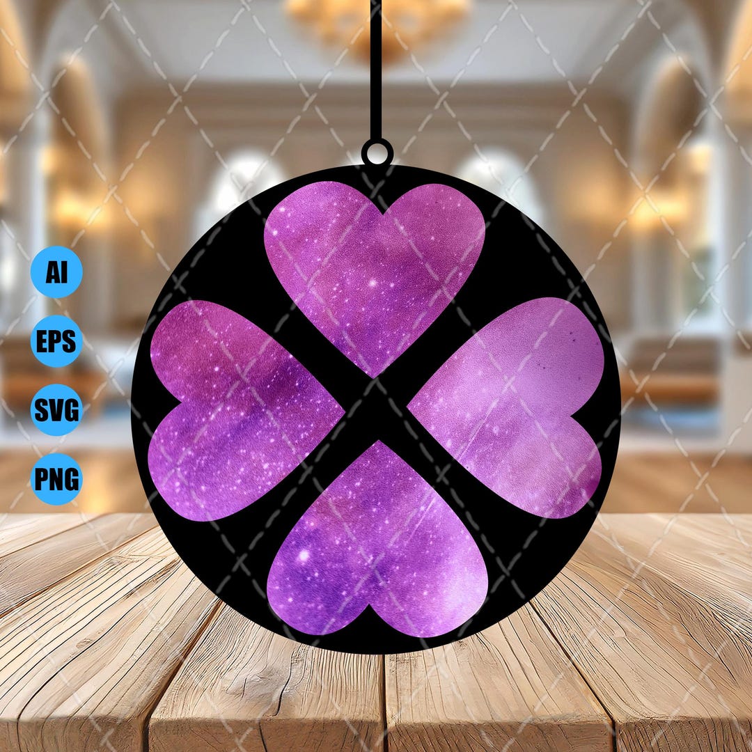 Hearts Suncatcher - Digital Download - Digital Design - SVG - EPS ...