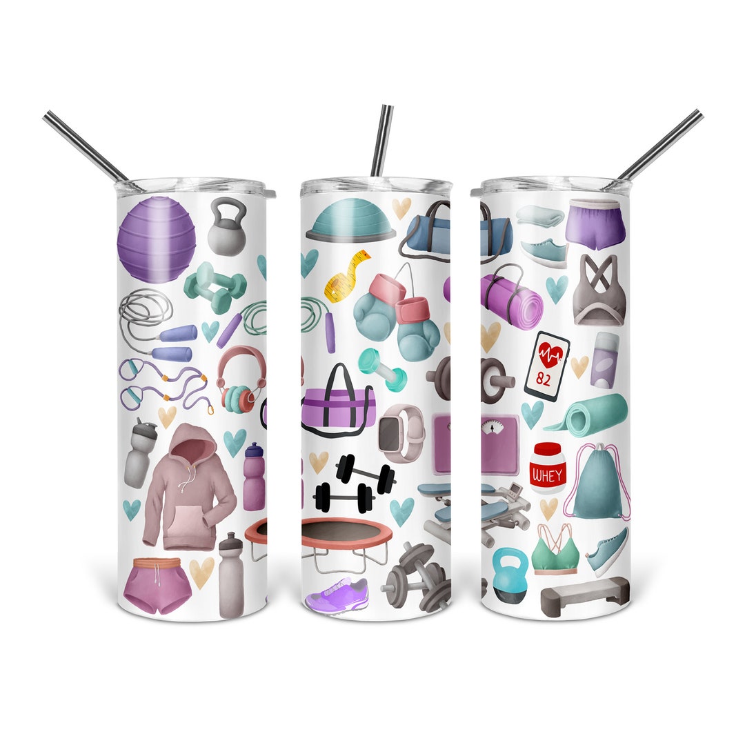 Fitness Icons Sublimation PNG Digital Download Digital - Etsy