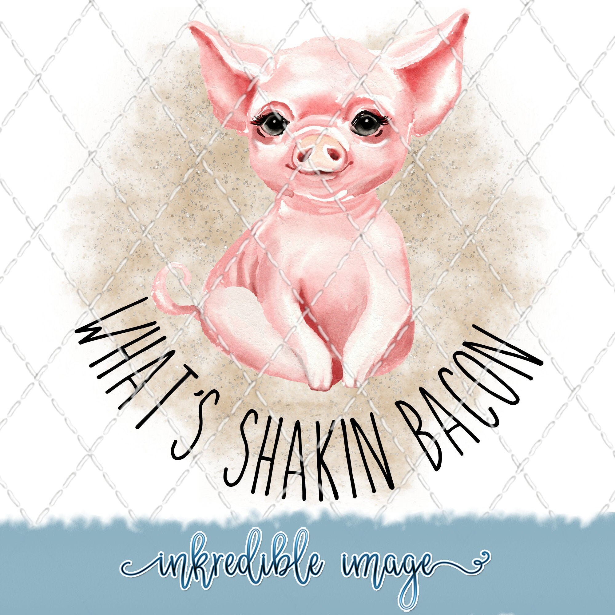 What's Shakin Bacon Sublimation Transfer Ready to - Etsy