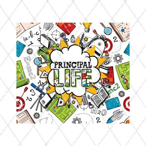 Principal Life Tumbler Sublimation Transfer - Tumbler Wrap - Tumbler ...