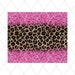 Leopard & Pink Glitter Tumbler Sublimation Transfer Ready to Press Heat ...