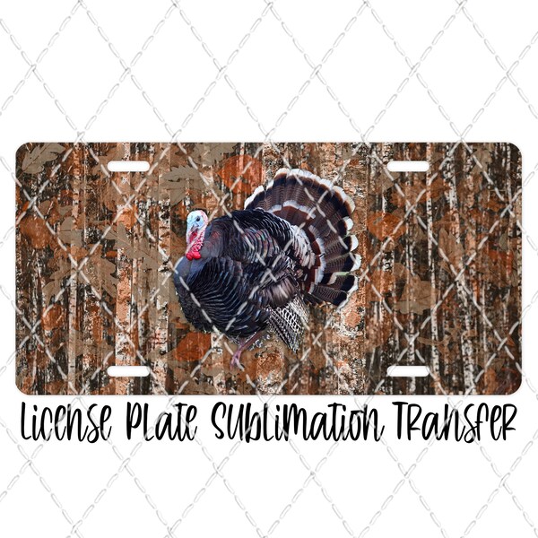 Turkey License Plate - Etsy