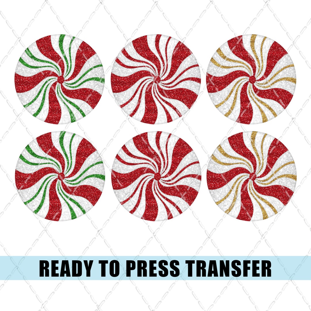 Peppermint - Sublimation Transfer - Ready to Press - Heat Transfer ...