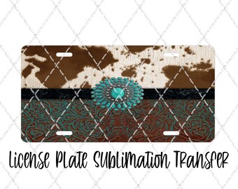 Embossed License Plate - Etsy