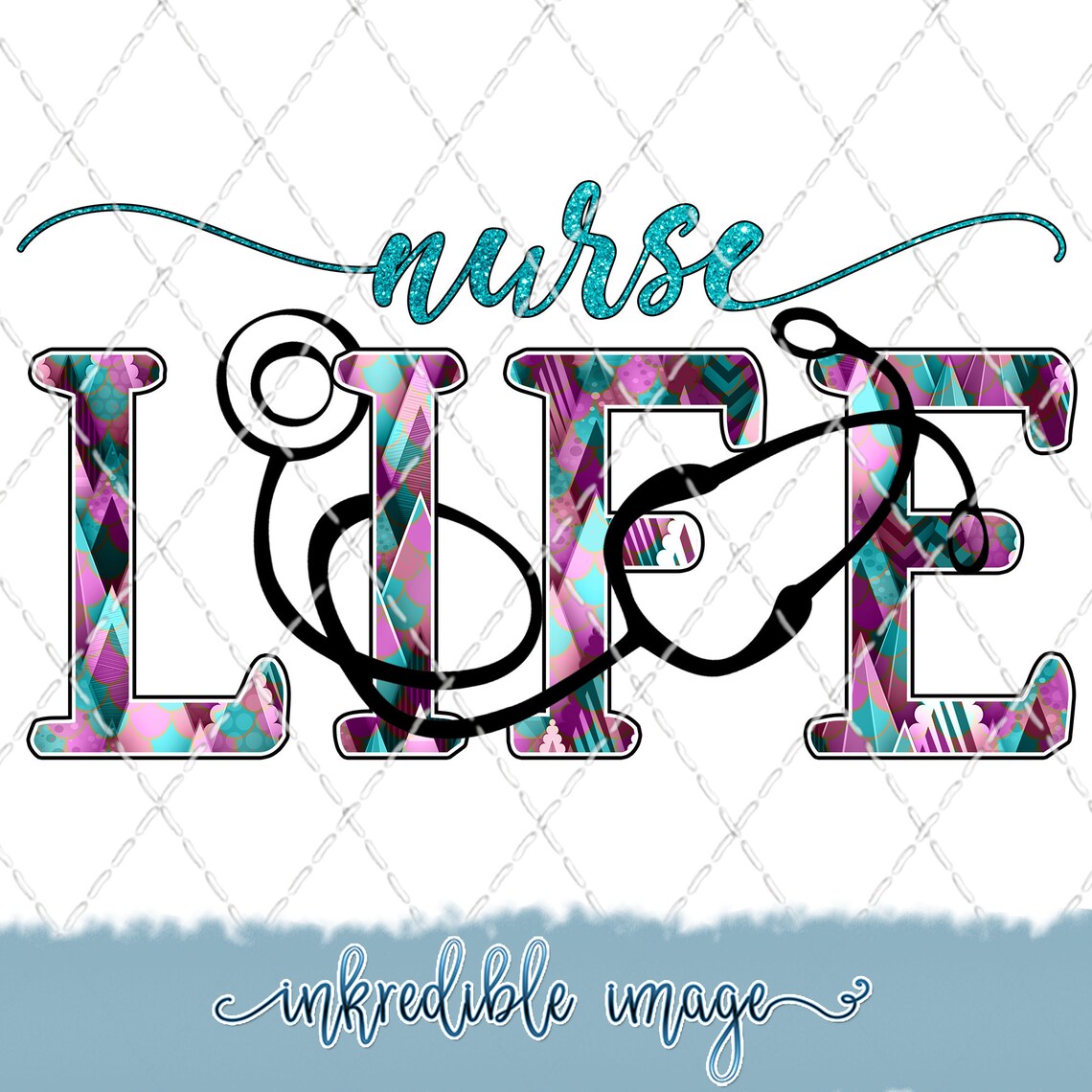 Nurse Life Sublimation PNG Digital Download Digital - Etsy