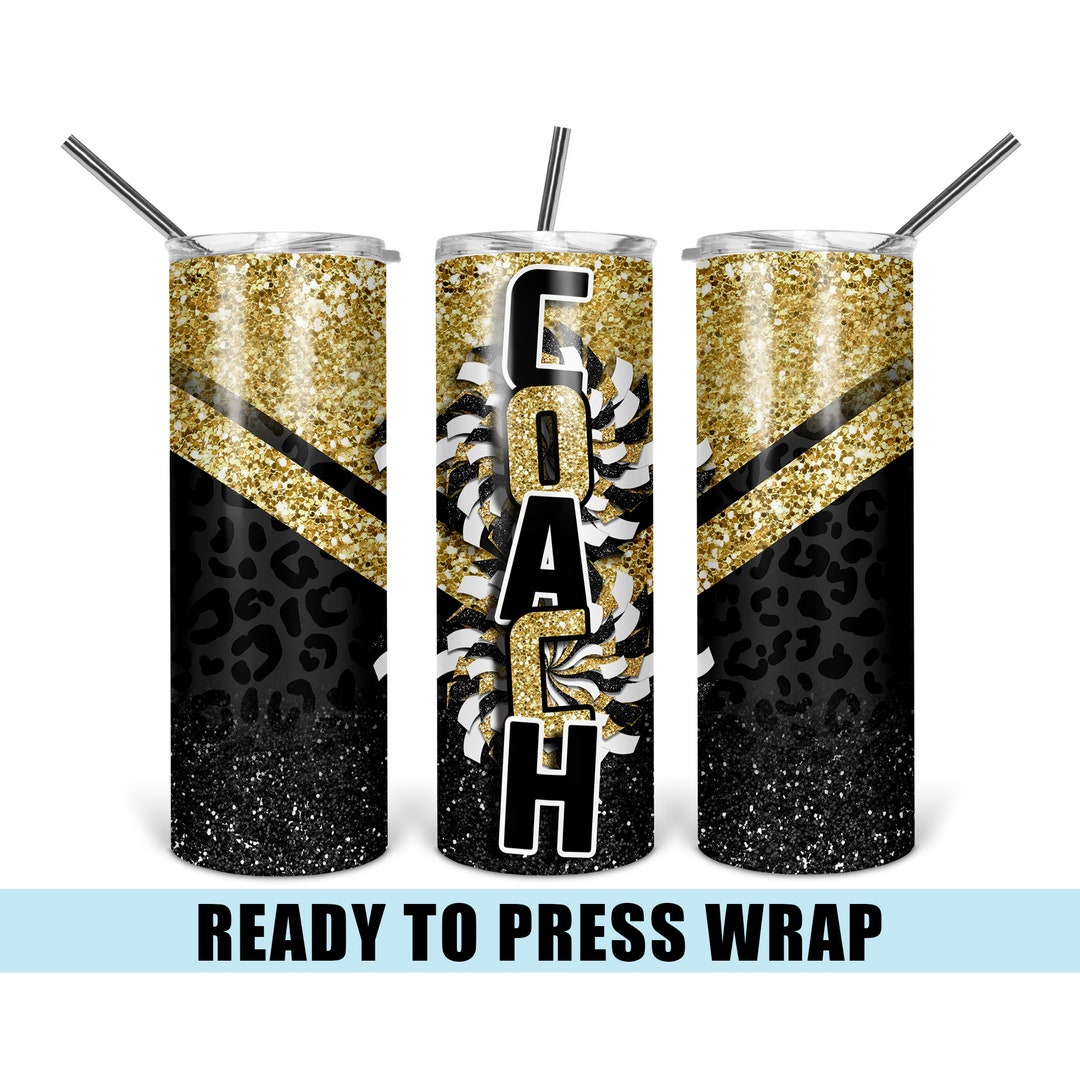 Cheer Coach Tumbler Sublimation Transfer Ready to Press - Etsy