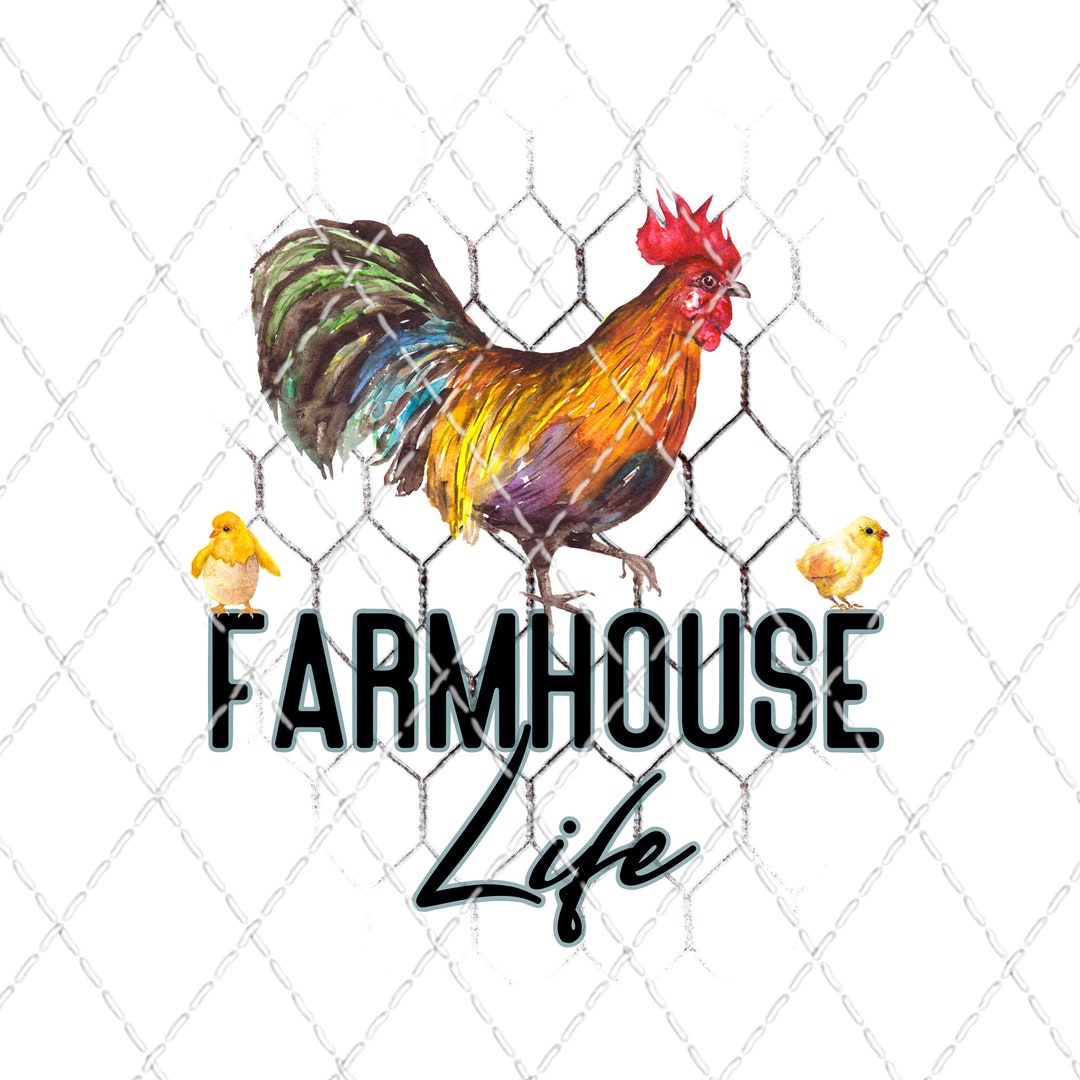 Farmhouse Life - Sublimation Transfer - Ready to Press - Shirt Transfer ...