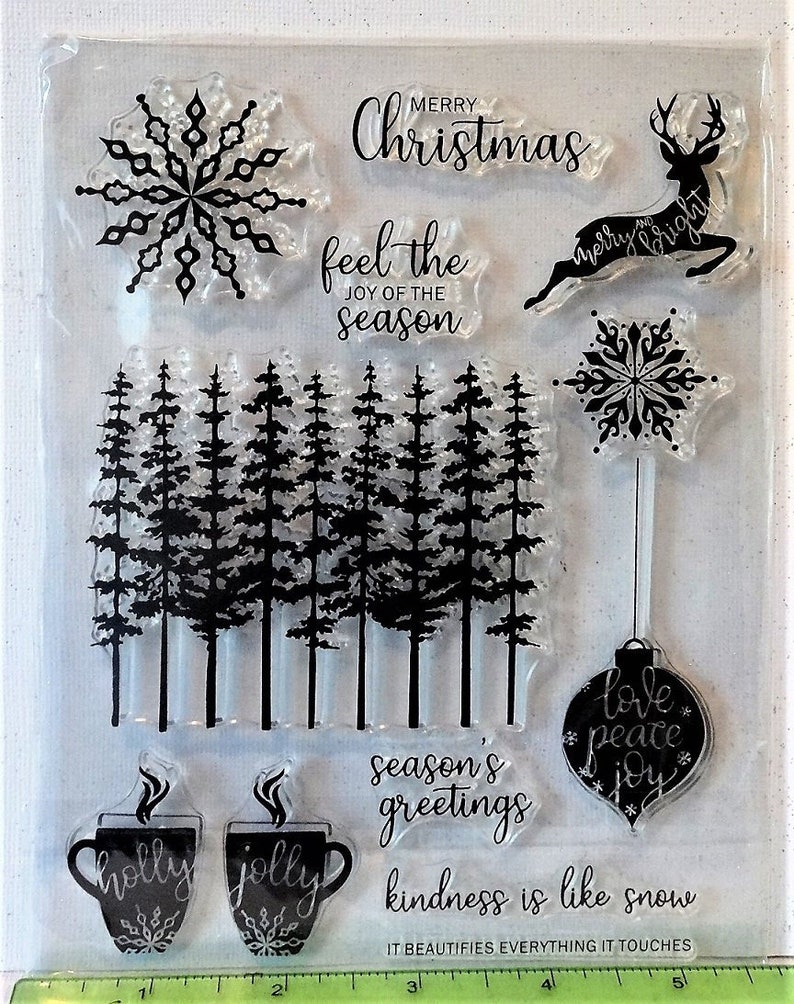 JOY of SEASON Stamp Set + Stampin up Bonus - Etsy