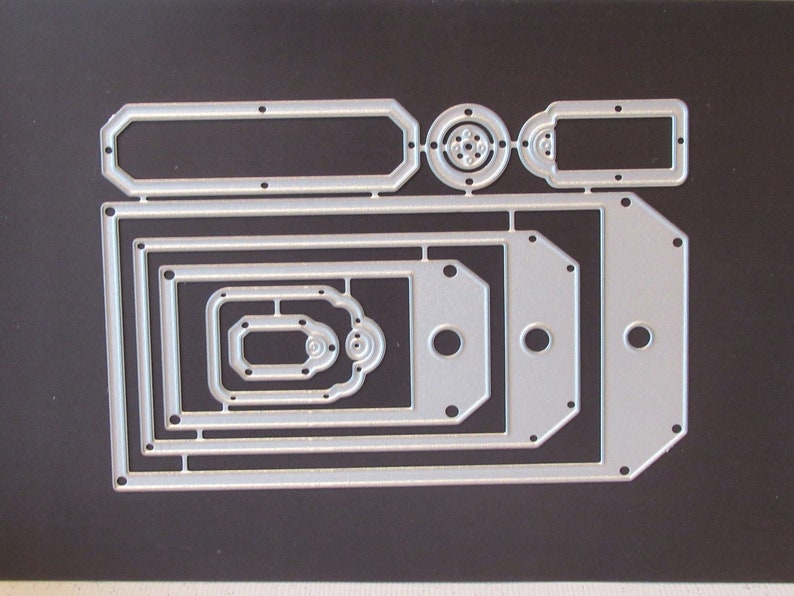 Nesting Tags Die Set & Stampin up Bonus - Etsy