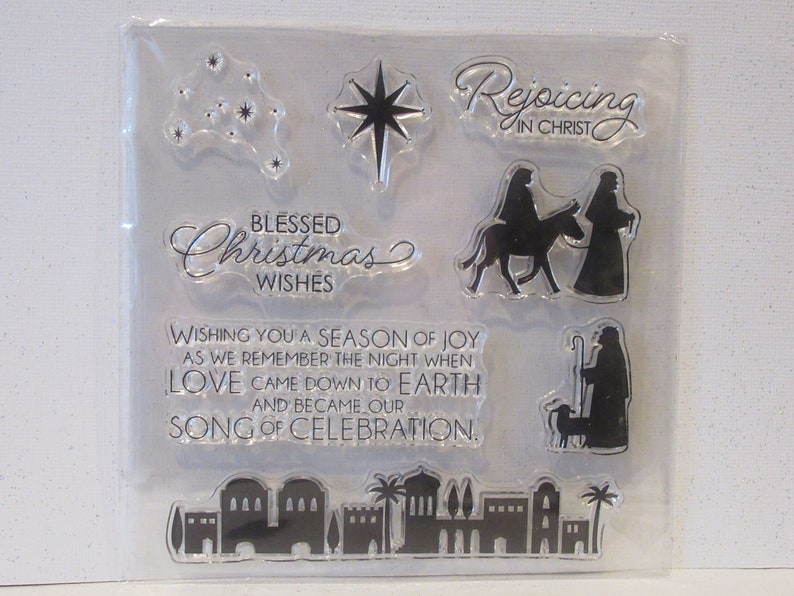 NIGHT IN BETHLEHEM Set and Dies + Stampin up Bonus Christmas Stamps - Etsy