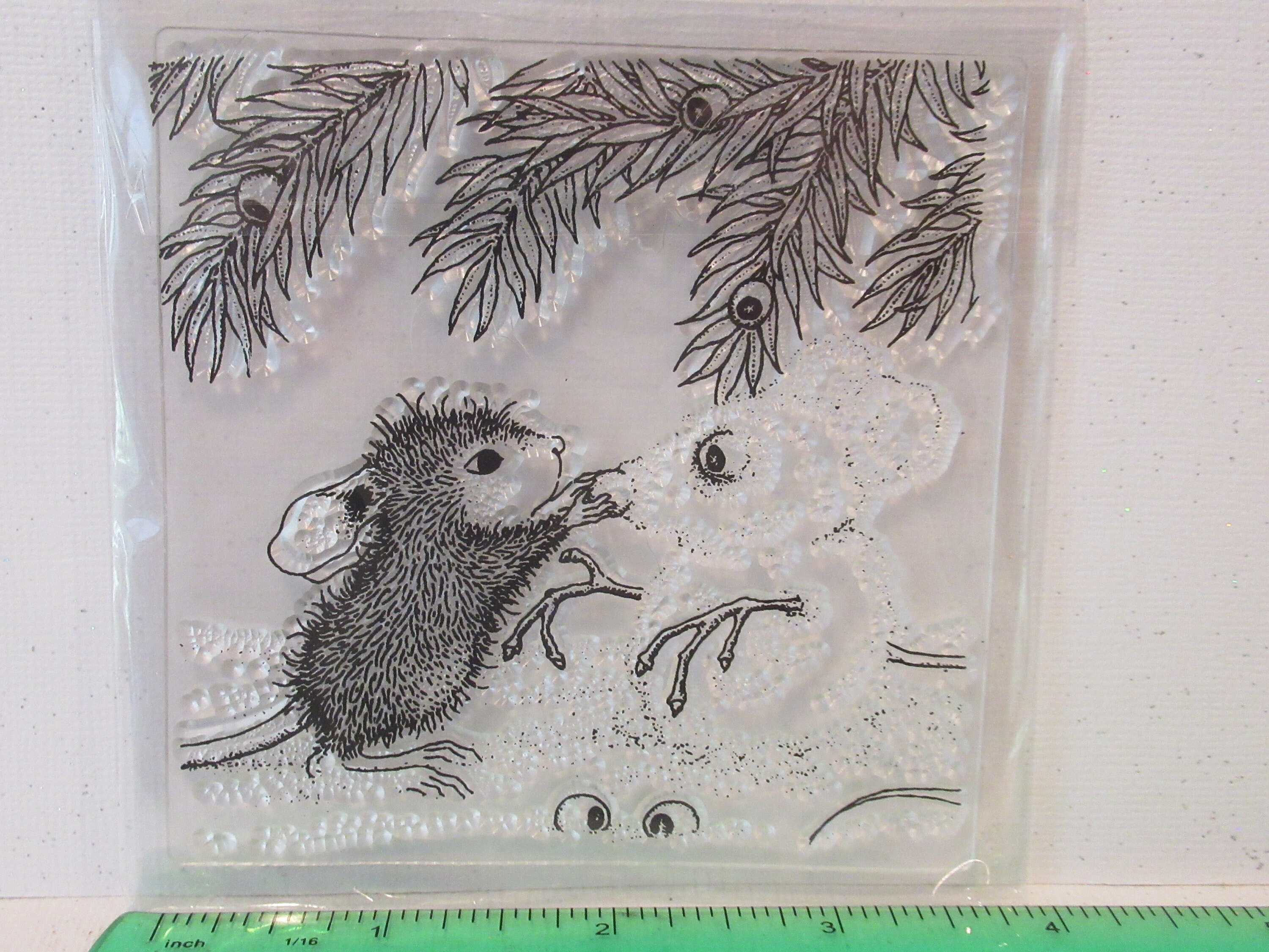HOUSE MOUSE Stamp Snowmouse Clear Cling Stamp - Etsy