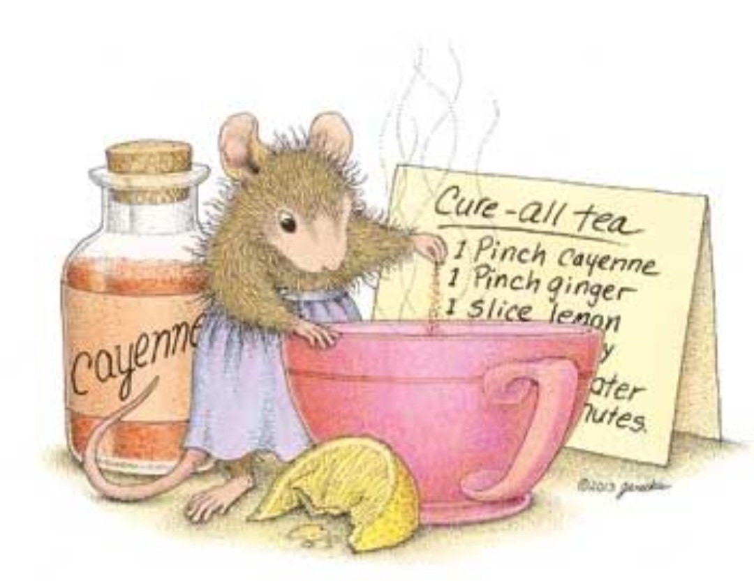 HOUSE MOUSE Stamp Here's Tea Your Health Clear Cling Stamp - Etsy
