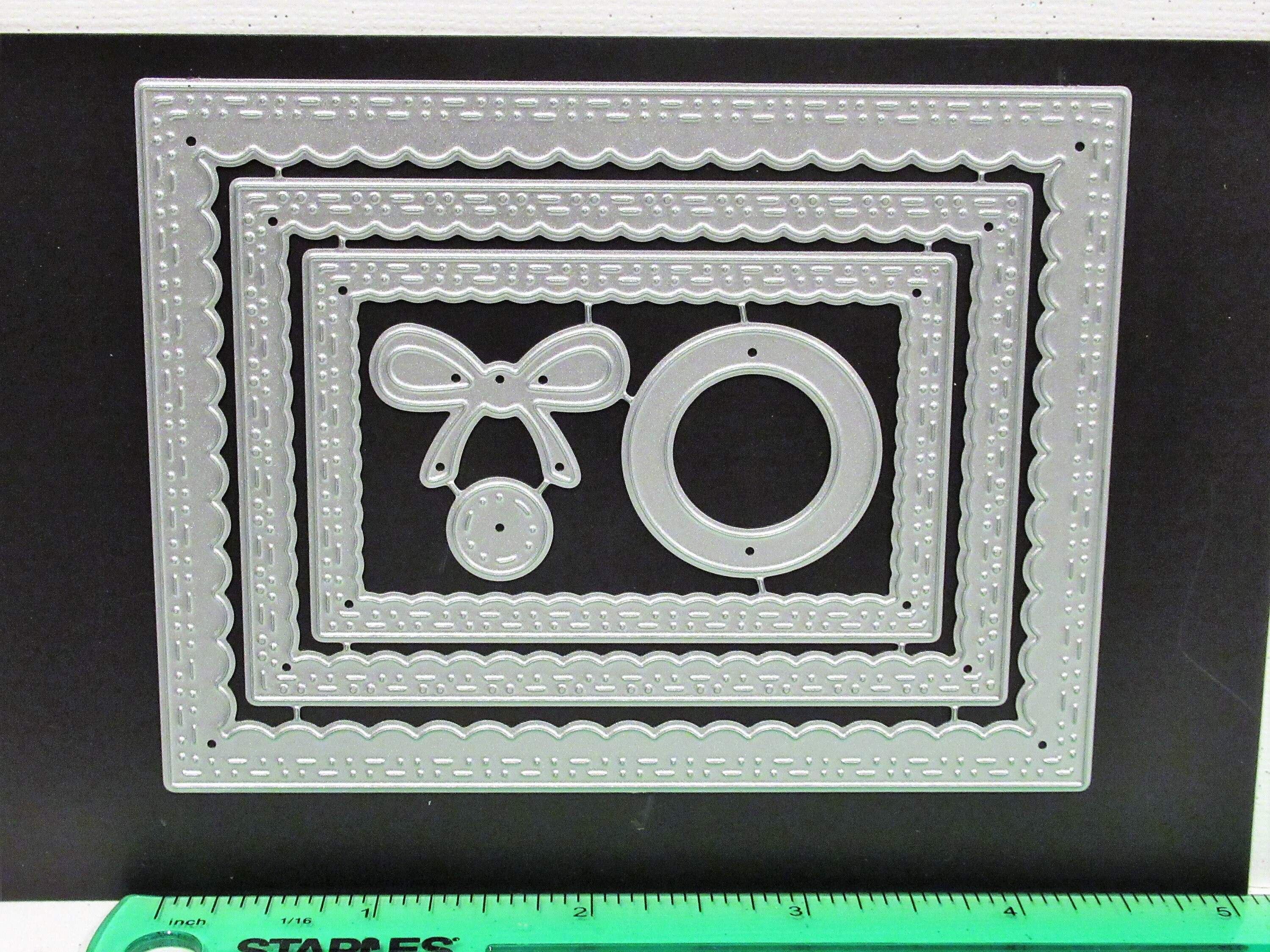 SCALLOPED RECTANGLE FRAMES Die Set & Stampin up Bonus - Etsy