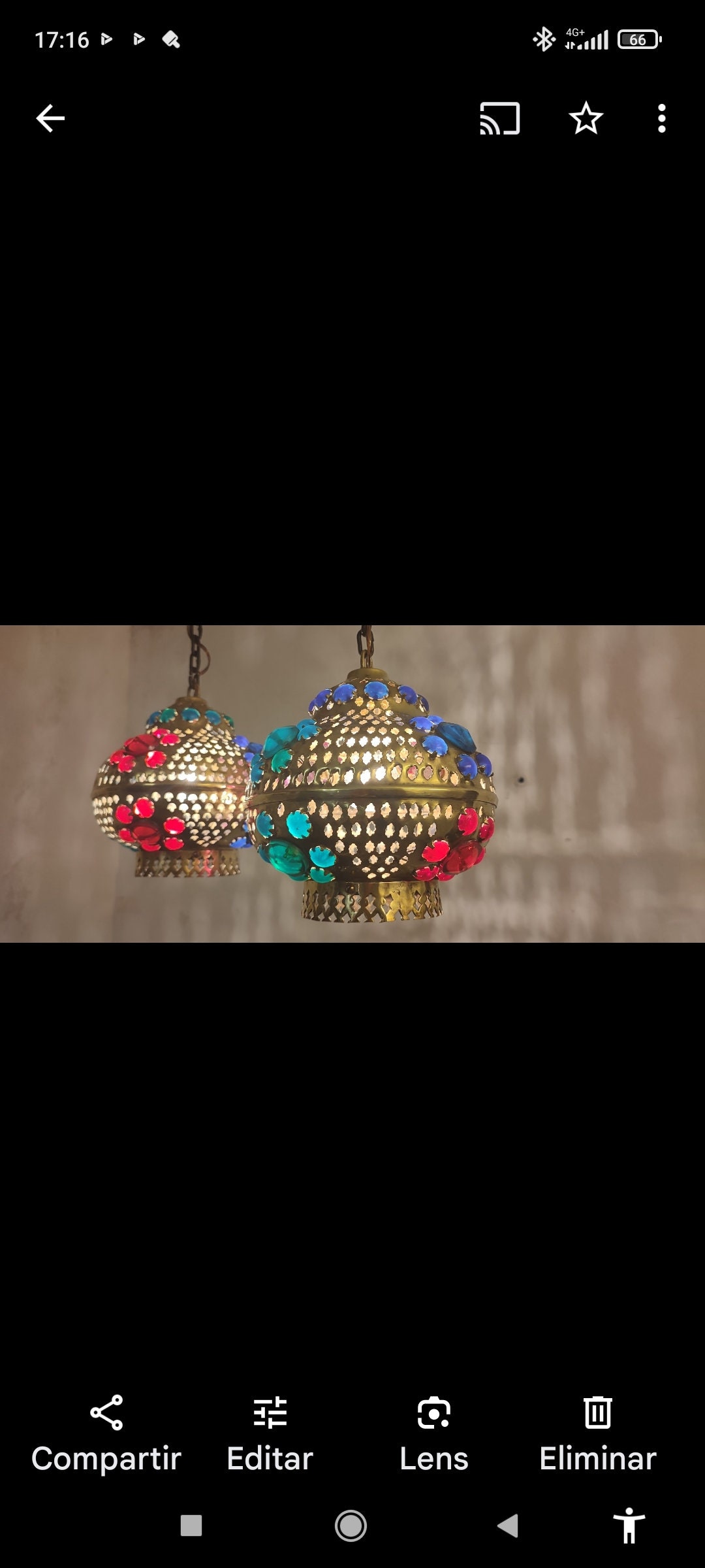 Moroccan Ceiling Lamps. Morrocco, 1970s. - Etsy