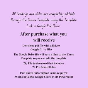 Editable Groovy Class Slides Decorate the Classroom Teacher Daily ...