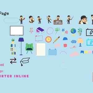 Customizable, Bitmoji, Classroom, Virtual, DAILY, AGENDA, Class ...