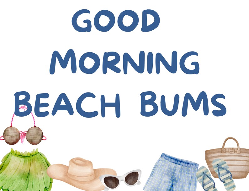 Seasonal Google Slides & Powerpoint Templates, Fun Beachy Spring Break ...