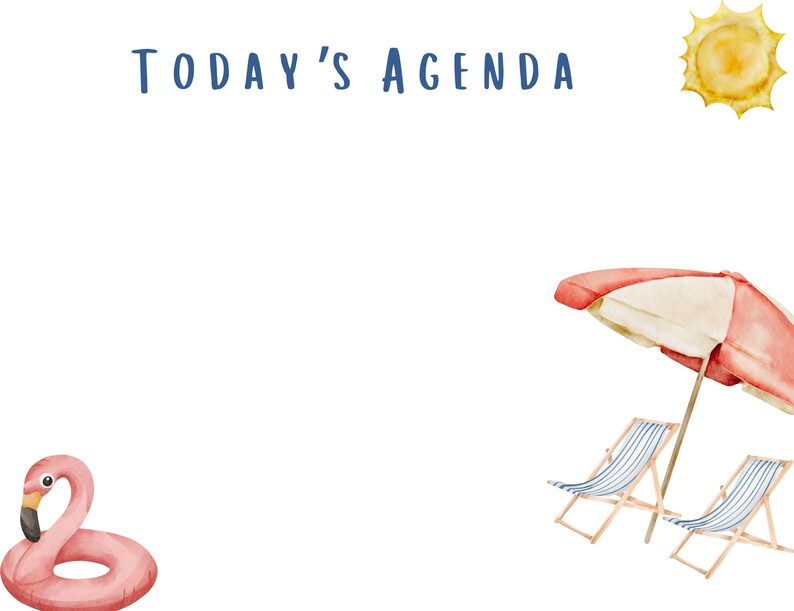 Seasonal Google Slides & Powerpoint Templates, Fun Beachy Spring Break ...
