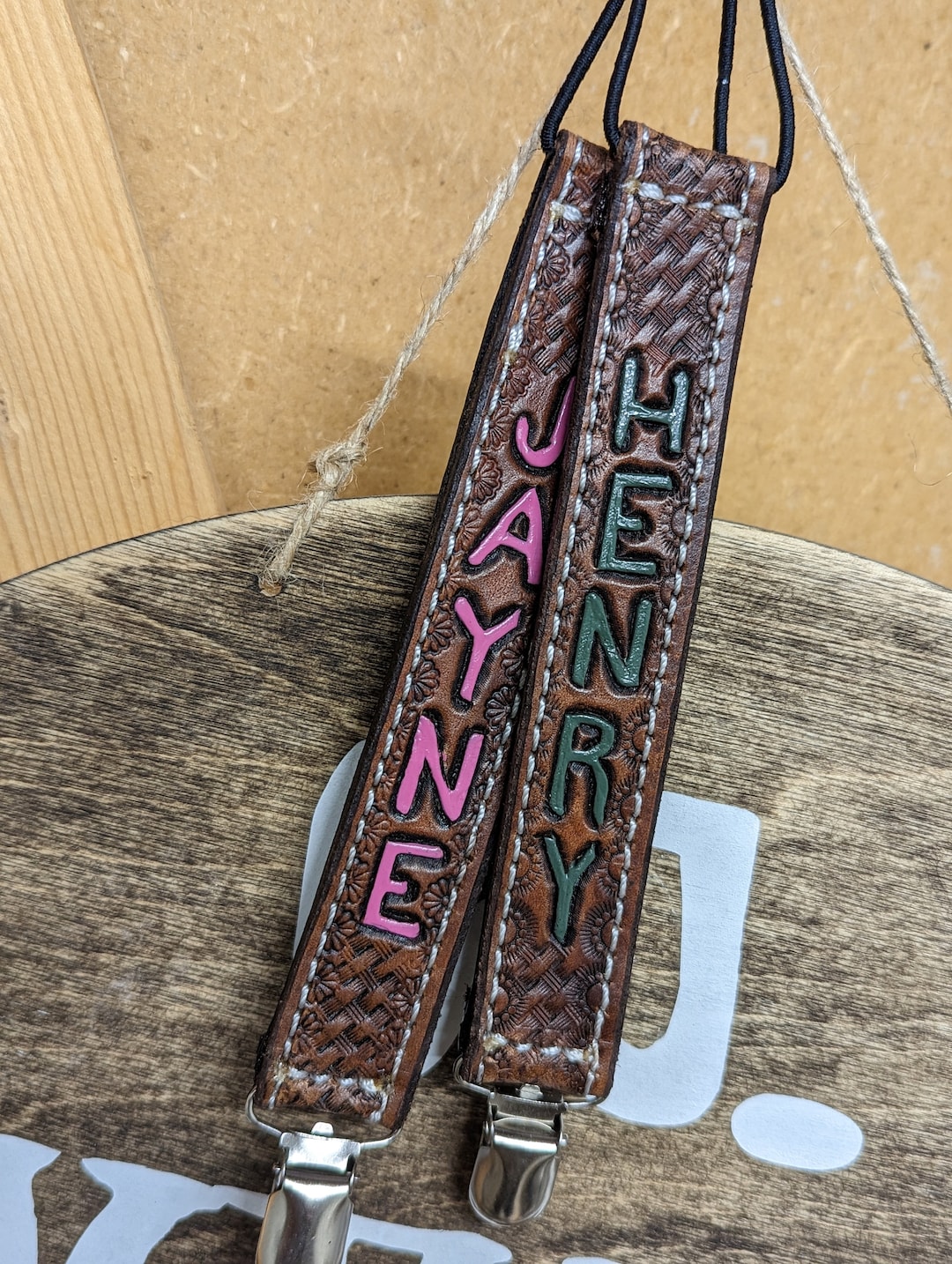 Western Pacifier Strap - Etsy