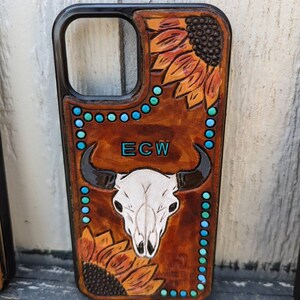 Custom Bullskull Phone Case - Etsy