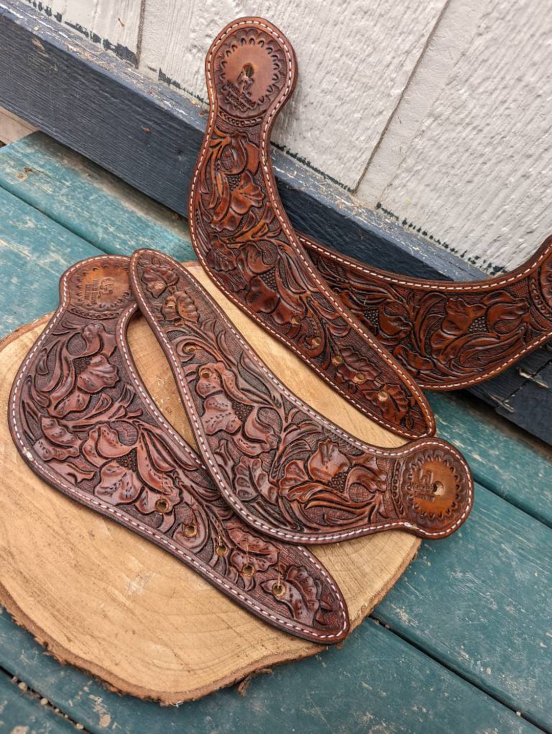 Custom Dove Wing Spur Straps - Etsy