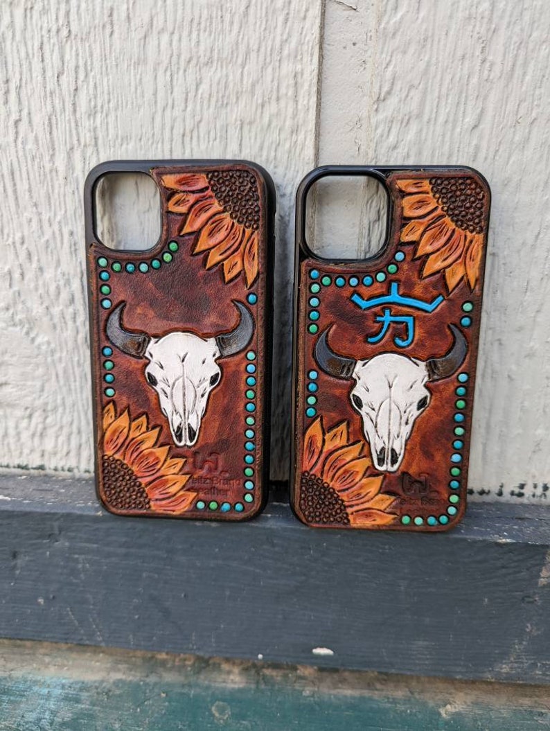 Custom Bullskull Phone Case - Etsy