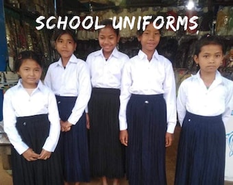 Vintage-inspired School Flare Bells & Optional Japanese Bow Tie ...