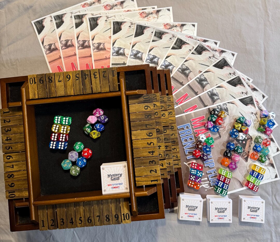 Shut the Box Game Rules Super Classroom Bundle, Shut the Box-80 Page ...