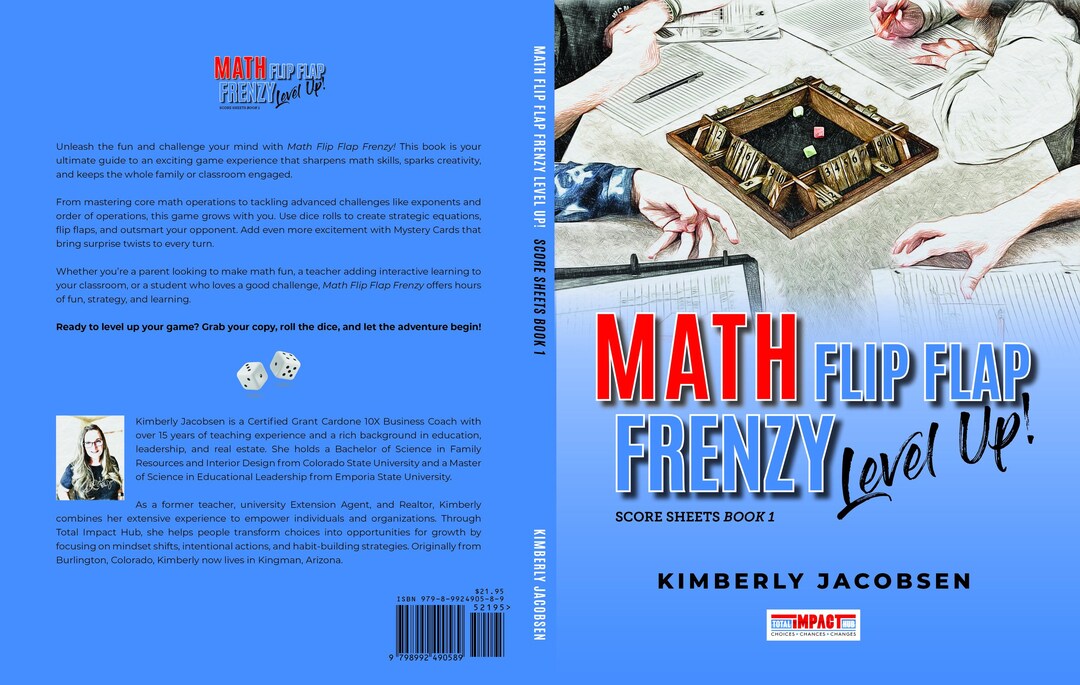 Score Sheet Book Shut the Box, Math Game Tracker, Homeschool Math ...