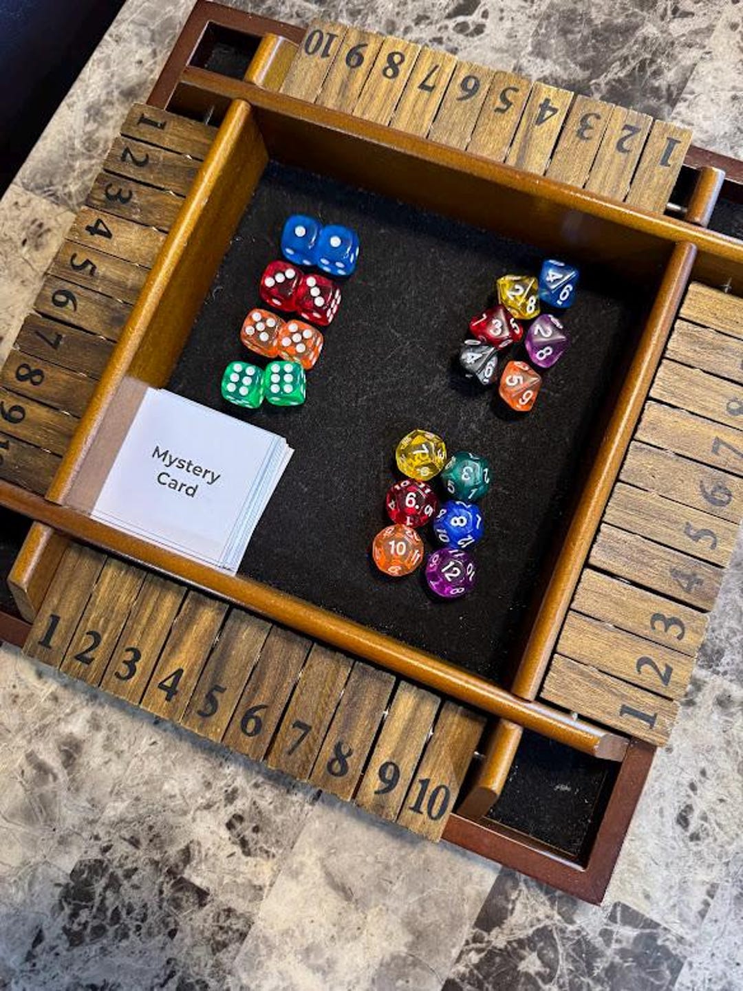 Shut the Box - Shut the Box Game, Math Flip Flap Frenzy Edition Game ...