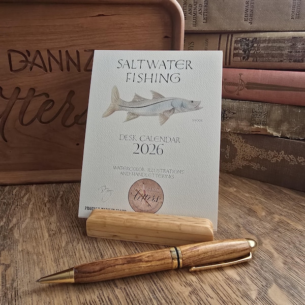 Fishing Calendars 2026 - Etsy