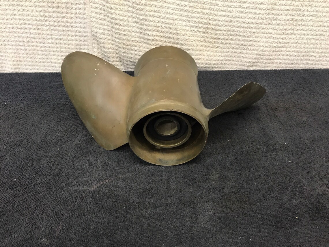 Vintage Late Century Brass Boat Propeller. | Etsy