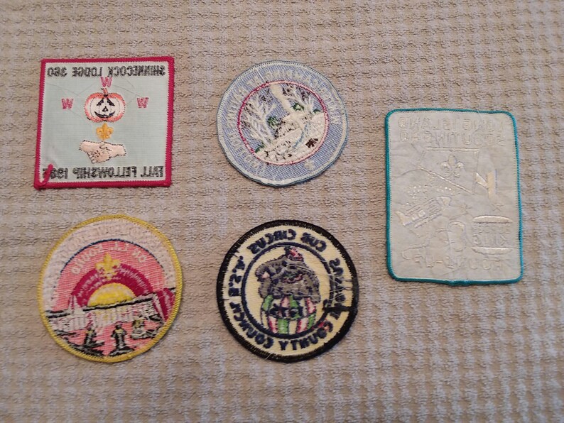 Vintage Boy Scout Patches Boy Scouts of America Suffolk - Etsy