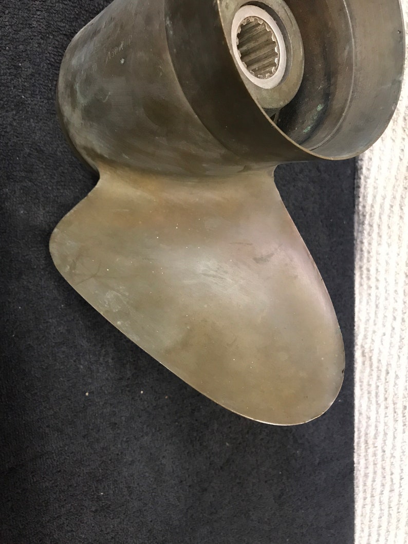 Vintage Late Century Brass Boat Propeller. - Etsy