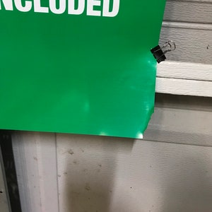 HUGE Store Front Window Advertising Poster for the 1994 Hess Truck ...