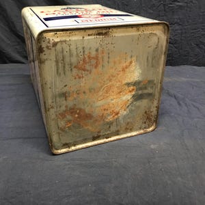 Vintage 2 Gallon Capitol Motor Oil Can. LARGE Capitol Oil Can. Square ...