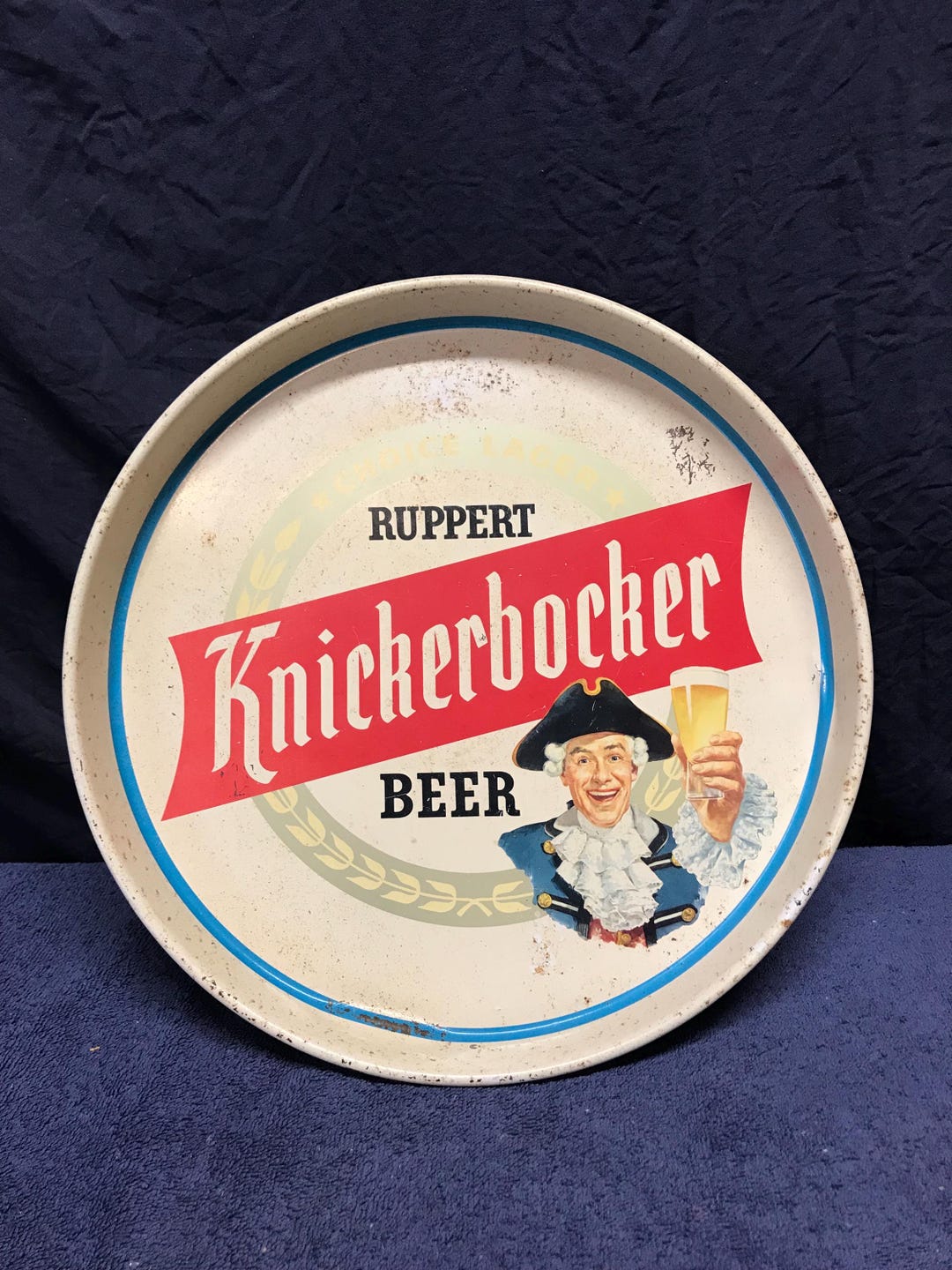 Vintage Ruppert Knickerbocker Beer Tray. Vintage Beer Tray. Barware. - Etsy