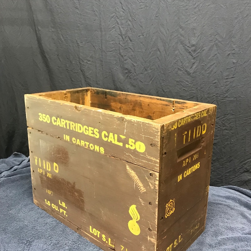 Wood Ammo Box - Etsy