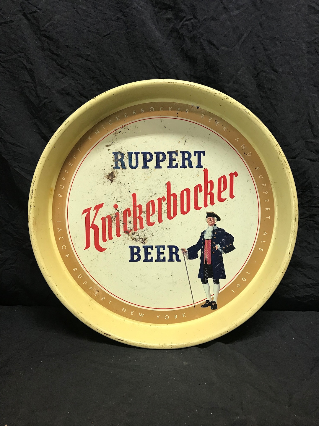 Vintage Ruppert Knickerbocker Beer Tray: New York Collectible - Etsy